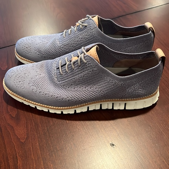 Cole Haan | Shoes | Cole Haan Mens Zero Grand Gray Wingtip Size | Poshmark